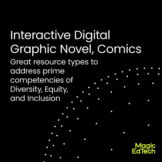 "Interactive Digital Graphic Novel and Comics" Great resource types to ...